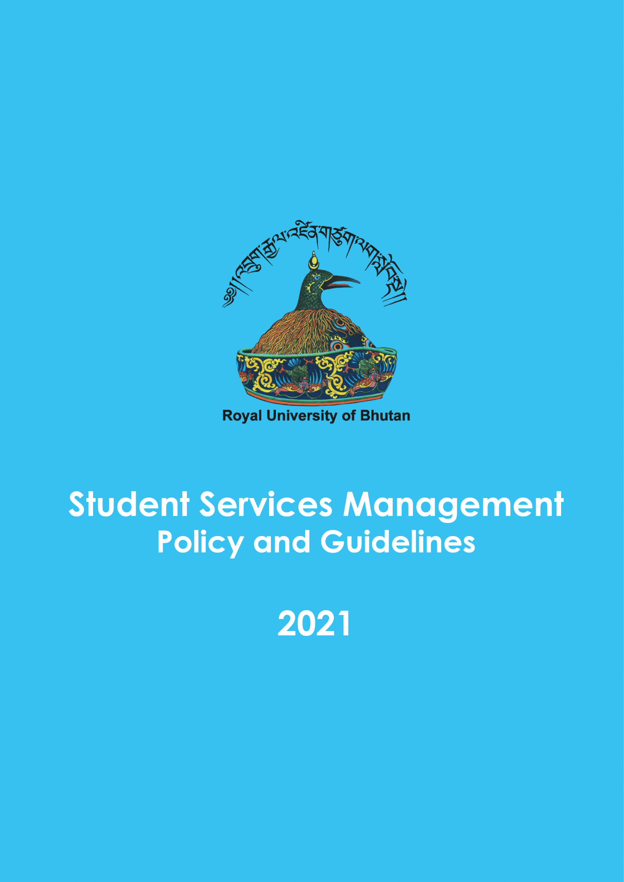 Student Services Management Policy and Guidelines | Jigme Namgyel ...