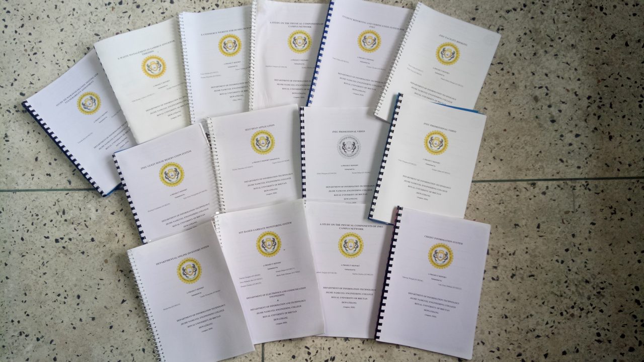 PBL – Student Case | Jigme Namgyel Engineering College