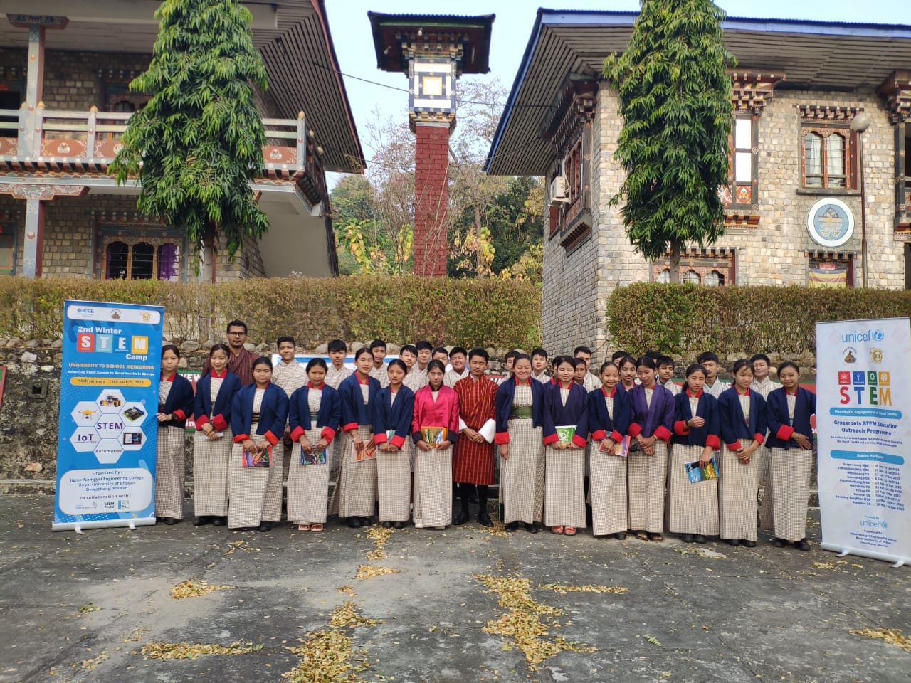 STEM Camp reaches Jomotshangkha Middle Secondary School | Jigme Namgyel ...