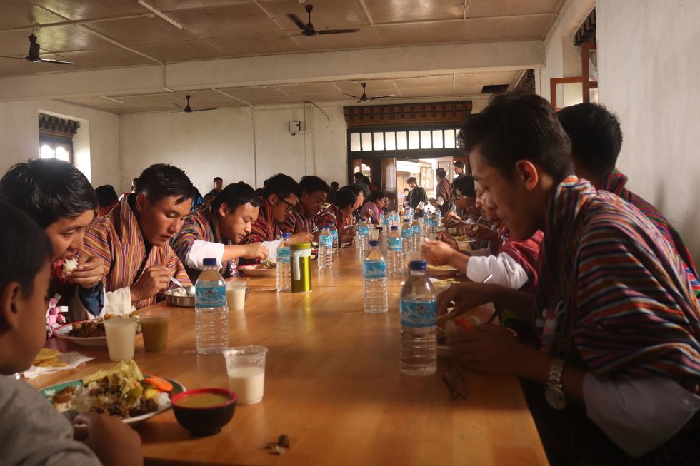 Student Mess Facilities | Jigme Namgyel Engineering College