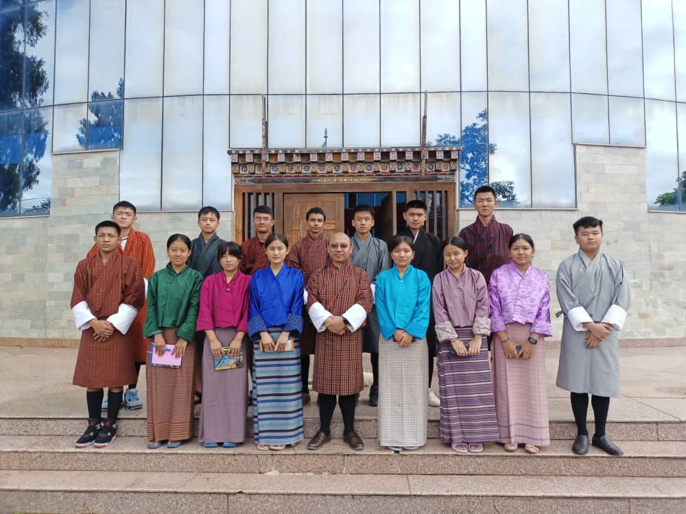 JNEC Provides Python Programming Training to School Children | Jigme Namgyel Engineering College