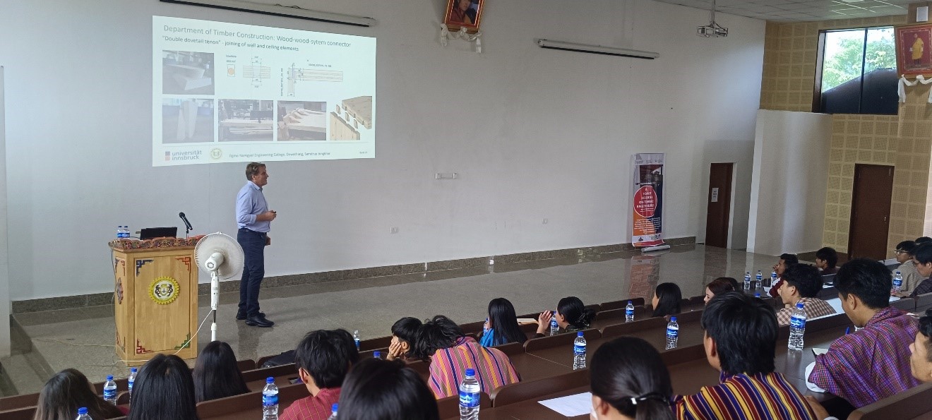 Training on Timber Engineering | Jigme Namgyel Engineering College