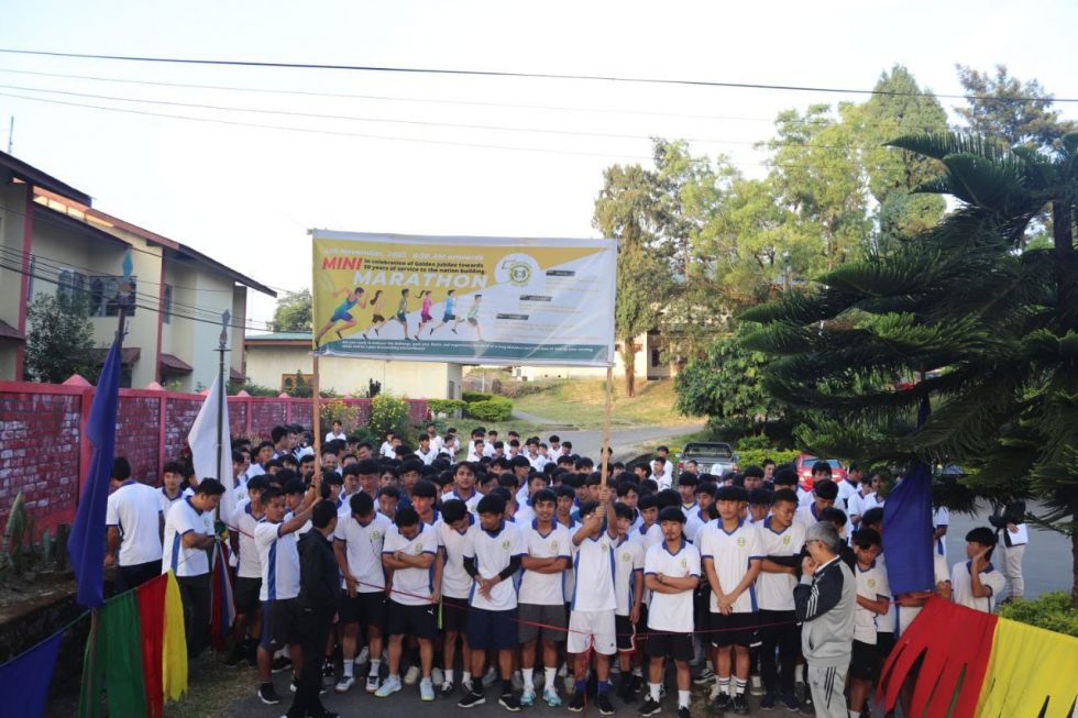 Marathon Run to Commemorate 50 Years of Service to the Nation | Jigme ...