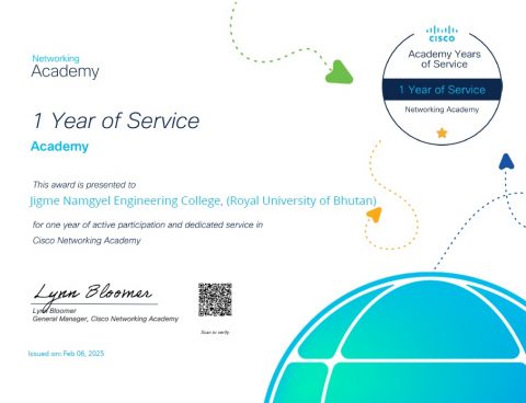 Jigme Namgyel Engineering College – Technology Towards Better Tomorrow